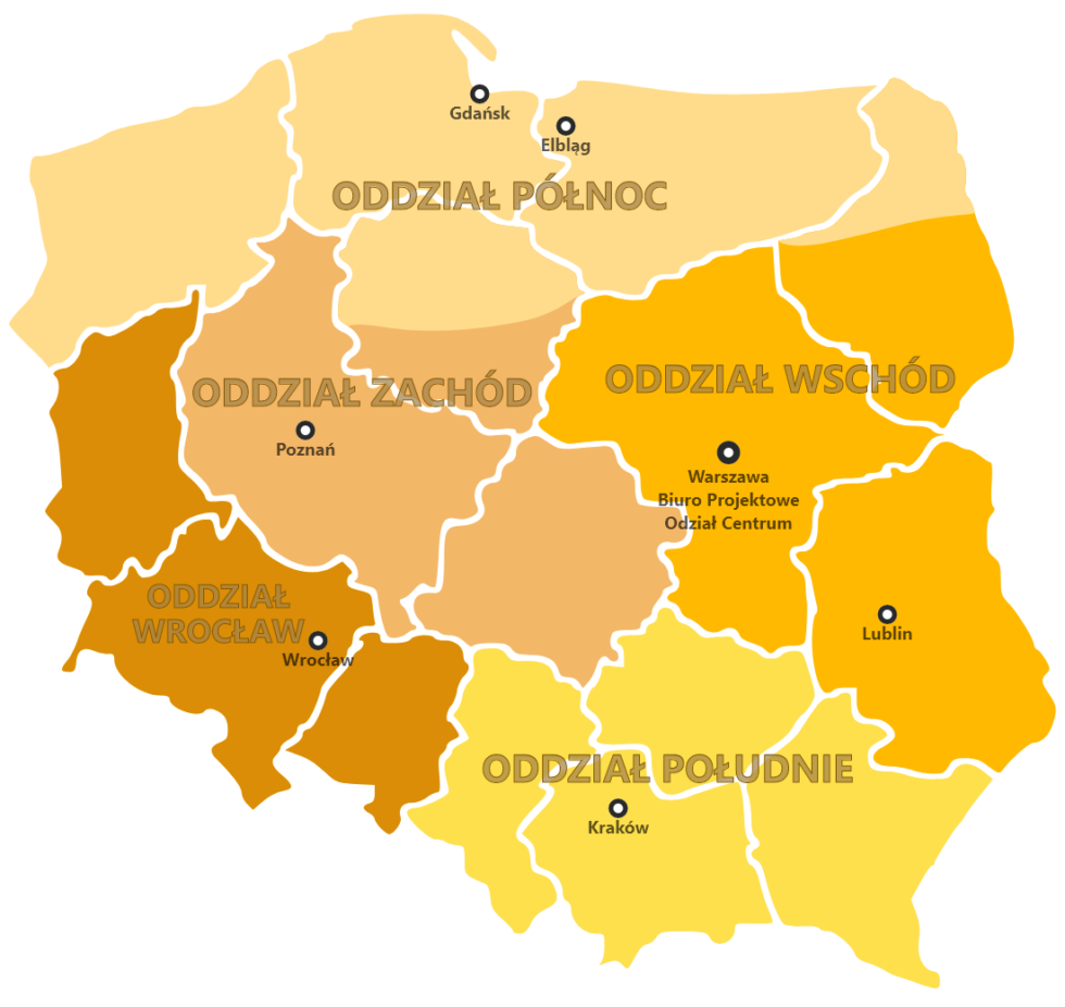 Kontakt - Oddziały BUDOKOP - Wzmocnienia podłoża.